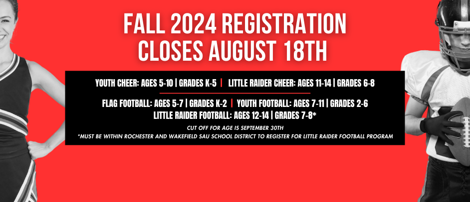 Rochester Youth Football League > Home