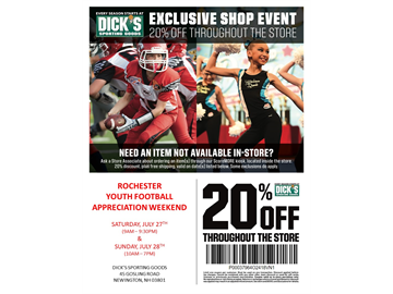 Rochester Youth Football League > Home